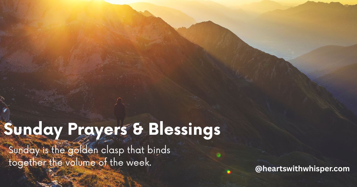10+ Beautiful Good Morning Sunday Blessings, Wishes, Prayers